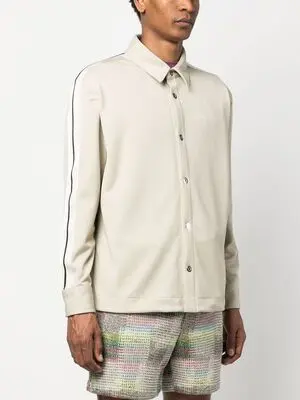 Palm Angels Track Striped Shirt
