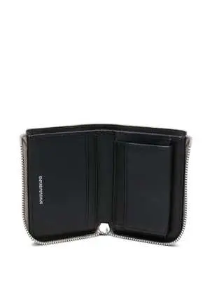 Emporio Armani Logo-stamp Faux-leather Wallet