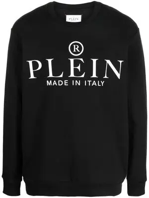 Philipp Plein Logo-print Cotton Jumper