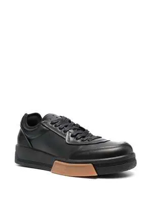 OAMC Leather Low-top Sneakers - Black