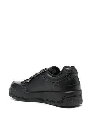 OAMC Leather Low-top Sneakers - Black