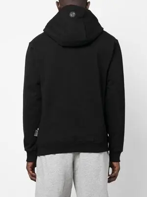 Philipp Plein Logo-print Hoodie - Black