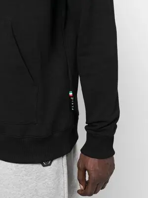 Philipp Plein Logo-print Hoodie - Black