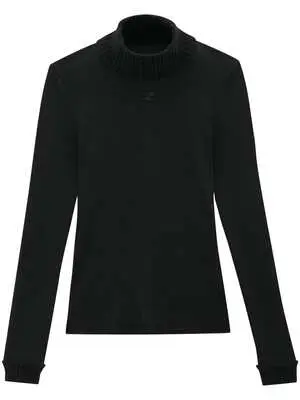 COURREGES Reedition Second-skin Top - Black