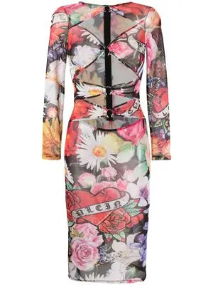 Philipp Plein Midi Day Dresses