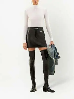 COURREGES Reedition Second-skin Top - White