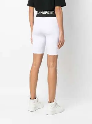 PLEIN SPORT Logo-waistband Cycling Shorts