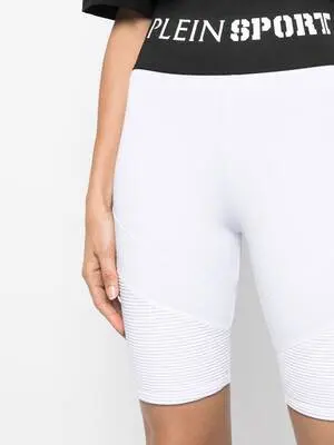 PLEIN SPORT Logo-waistband Cycling Shorts