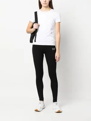 Emporio Armani Solid Cotton-modal T-shirt