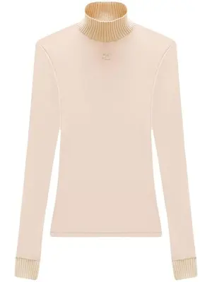 COURREGES Reedition Second-skin Top - Neutrals
