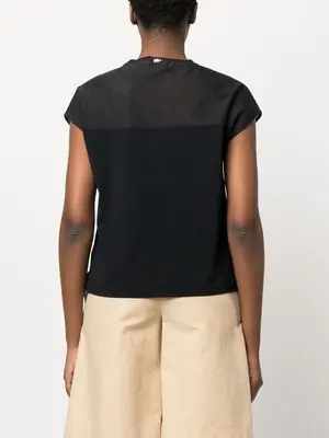 Herno Tulle-panel T-shirt