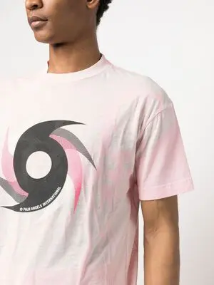 Palm Angels Hurricane Devore-print T-shirt