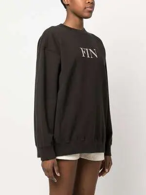 Undercover Graphic-print Cotton Sweatshirt - Brown