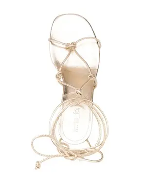 FORTE_FORTE Leather-strings Flat Sandals