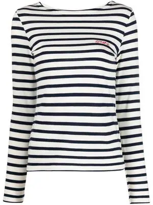 Maison Labiche Striped Sweatshirt