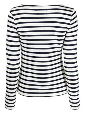 Maison Labiche Striped Sweatshirt