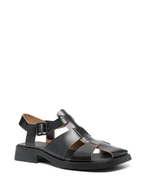 Camper Dana Buckled Sandals - Black