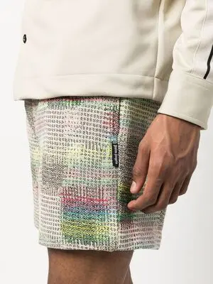 Palm Angels Jacquard-pattern Shorts