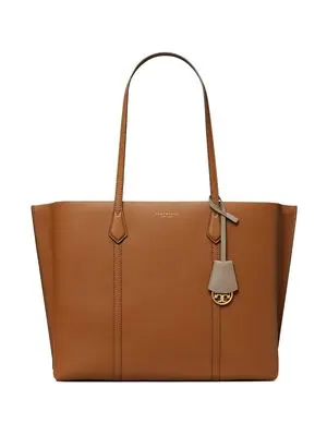 Tory Burch Leather Tote Bag - Brown