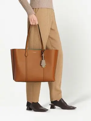 Tory Burch Leather Tote Bag - Brown