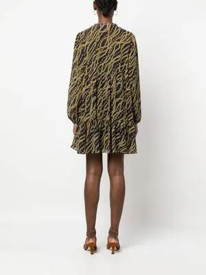Michael Kors Chain-link Print Dress