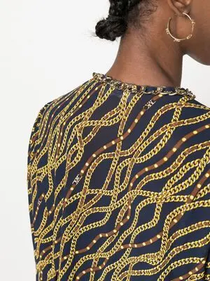 Michael Kors Chain-link Print Dress