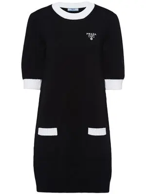 Prada Logo Mini Dress