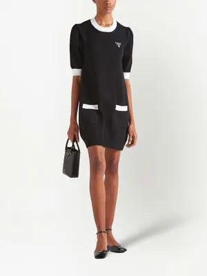 Prada Logo Mini Dress