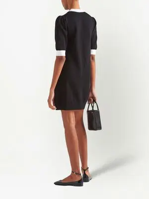 Prada Logo Mini Dress