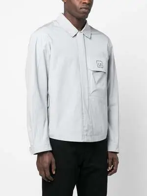 C.P. COMPANY Logo-print Shirt Jacket