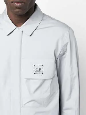 C.P. COMPANY Logo-print Shirt Jacket
