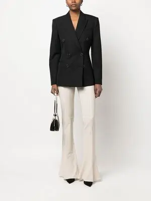 ARMARIUM Myra Double-breasted Blazer - Black