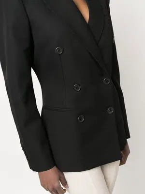 ARMARIUM Myra Double-breasted Blazer - Black