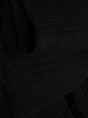 BARRIE Stripe-print Knit Scarf