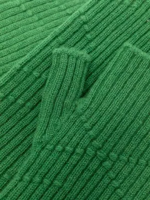 BARRIE Long Knit Fingerless Gloves