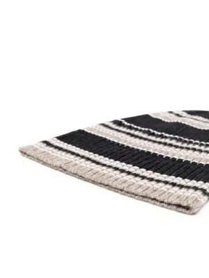 BARRIE Cashmere Striped Beanie