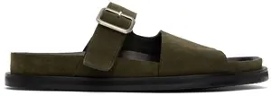 Studio Nicholson Studio Nicholson Khaki Sole Sandals - Musk