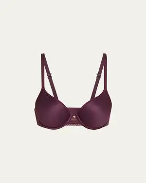 Chantelle C Jolie Memory Foam T-shirt Bra Aubergine
