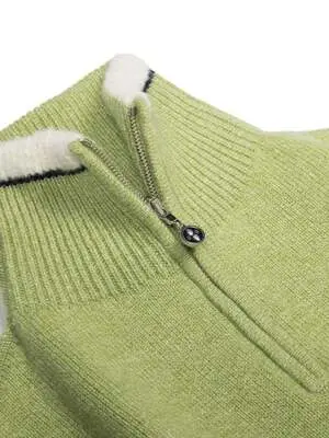 BARRIE Knitted Zip-up Scarf