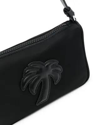 Palm Angels Mini Big Palm Shoulder Bag - Black