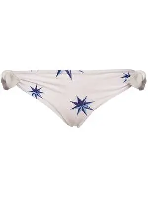 La DoubleJ Side-tie Bikini Bottom - White