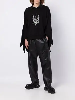 Natasha Zinko Trident Winged Sweatshirt
