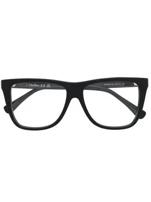 Max Mara Logo-print D-frame Glasses
