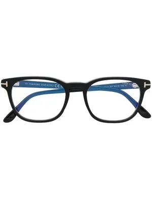 TOM FORD T-logo Square-frame Glasses
