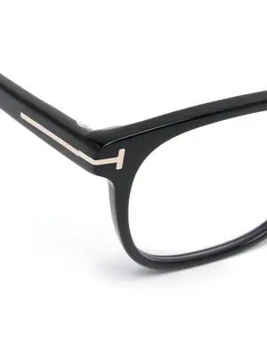 TOM FORD T-logo Square-frame Glasses