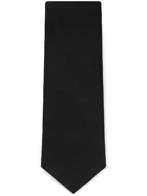 Dolce & Gabbana Silk Satin Blade Tie - Blue