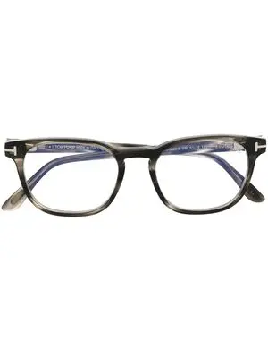 TOM FORD Square-frame Glasses - Grey