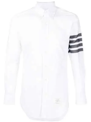 Thom Browne Bar Stripe Cotton Shirt