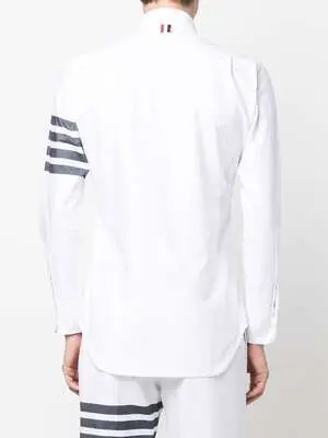 Thom Browne Bar Stripe Cotton Shirt