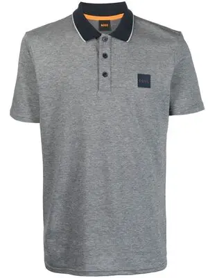 BOSS Chest Logo-patch Polo Shirt